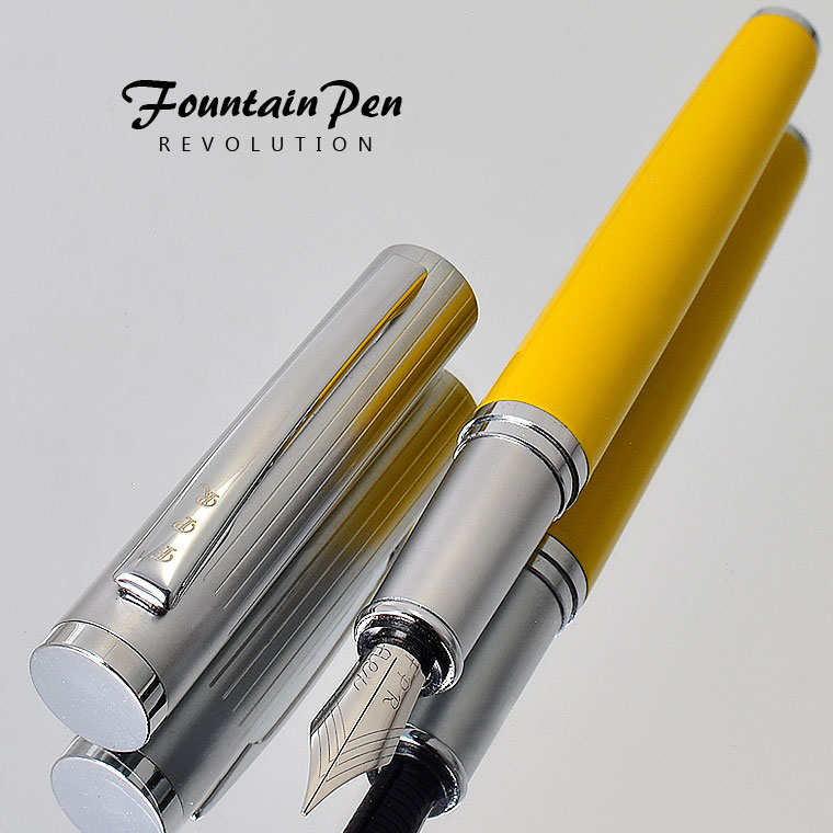 代購代標第一品牌－樂淘letao－ 万年筆【FPR社】希少 Quickdraw 自由自在な文字幅「スーパーフレックスニブ」カリグラフィー 真鍮製 ラッカー イエロー黄 新品/QD-YWS